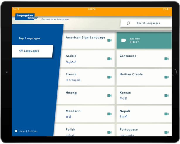 LANGUAGELINE SOLUTIONS INTRODUCES THE "FUTURE OF VIDEO INTERPRETING" TODAY